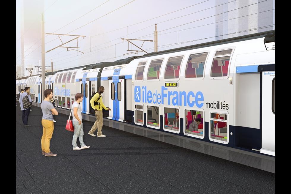Paris RER NG design unveiled | News | Railway Gazette International